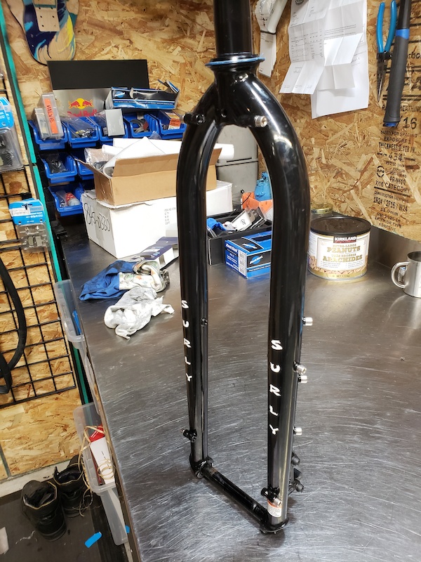 2018 SURLY KRAMPUS FORK **BOOST** 15mm TA For Sale