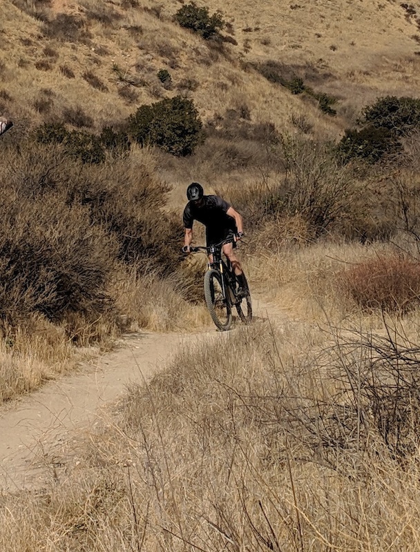 Marr Ranch Road Mountain Biking Trail - Simi Valley