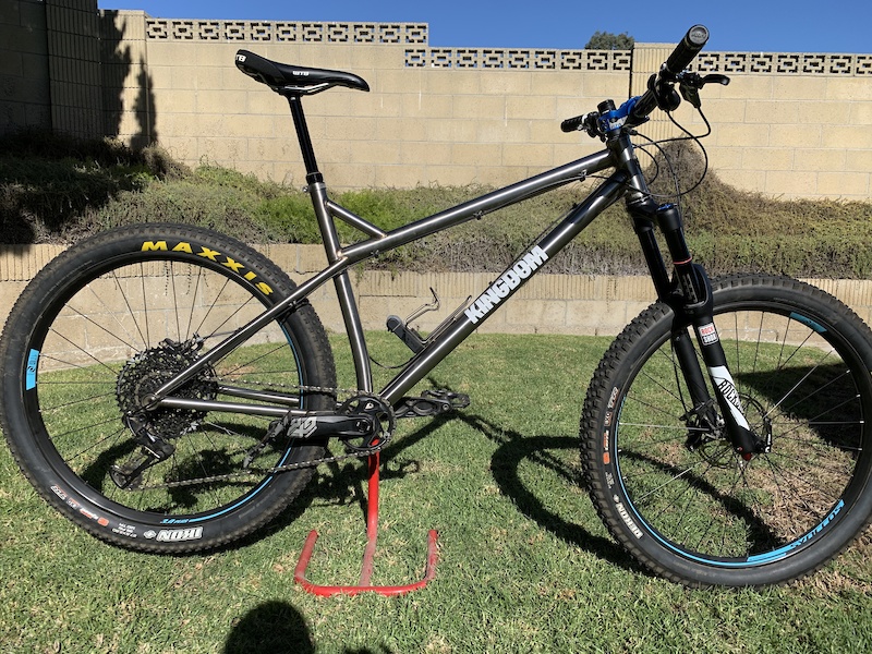 2018 Titanium Kingdom Bike Vendetta X2 29/27.5 plus For Sale