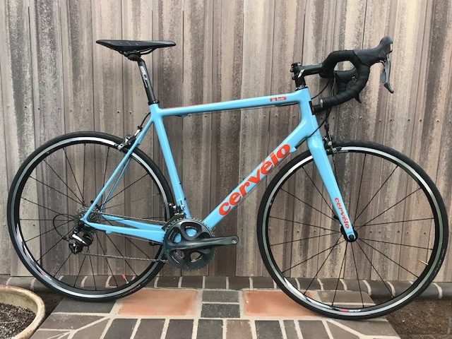 2014 Cervelo R5 56 cm never ridden, custom paint, Dura Ace For Sale