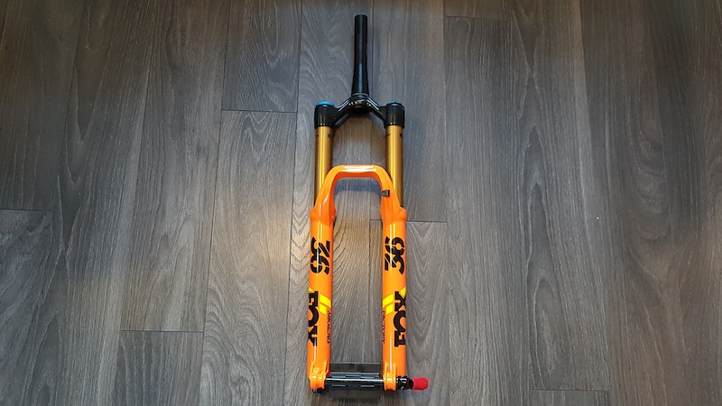 2018 Fox 36 Float Factory Team Orange 160mm Forks Boost For Sale