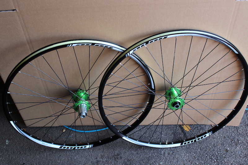 2017 Hope Team Green pro4 wheelset For Sale