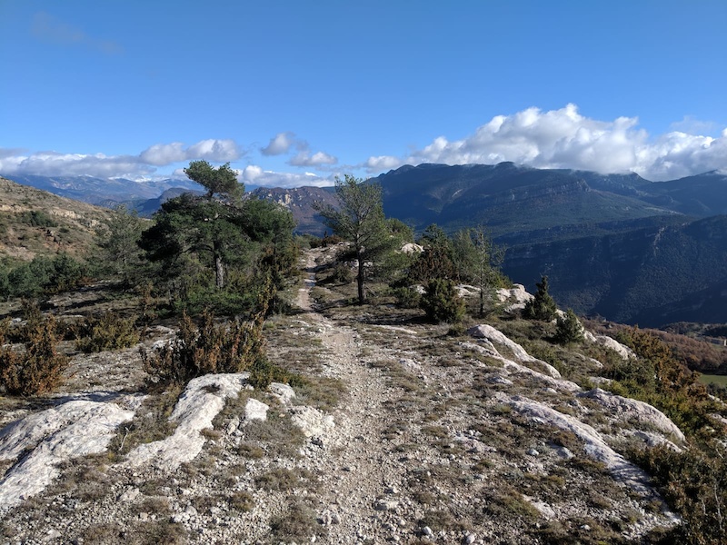 Cingles de Vallcebre - part 1 Mountain Biking Trail - Berga