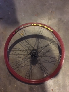 26” Swift Arriv Wheelset - Red For Sale