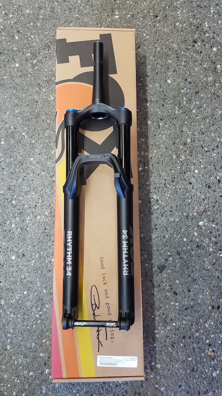 2019 New Fox 34 Rhythm Fork 150mm 29" 15x110 For Sale