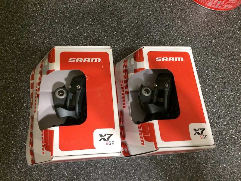 2015 SRAM X7 9 Speed Rear Derailleur Long Cage NIB For Sale