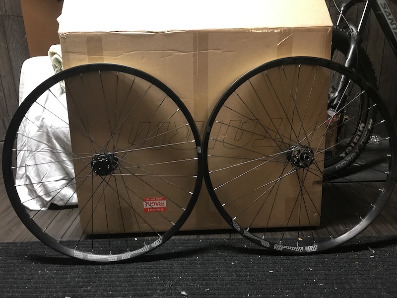 2018 E.13 TRS+ Boost on DT Swiss 370 w/Tape valves tires For Sale