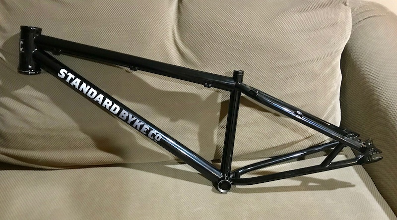 2017 Stanard Byke Co 26 inch DJ frame black 21.5 TT For Sale