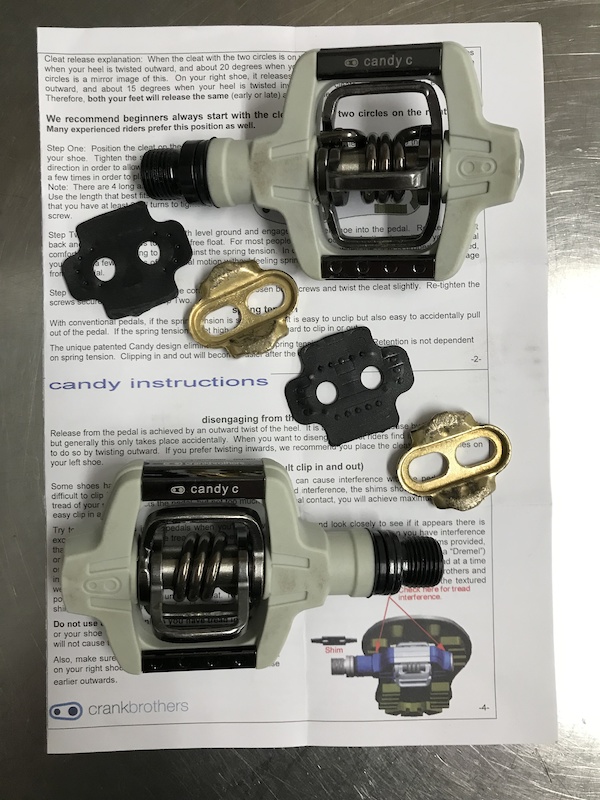 Crank Brothers Candy C pedals For Sale