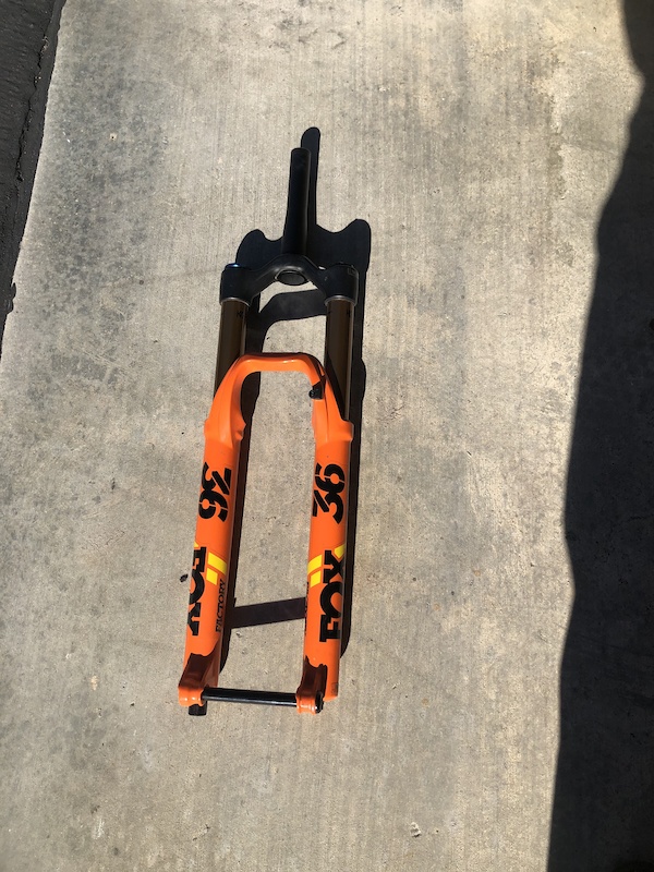2019 FOX FACTORY 36 FLOAT 29ER FORK FACTORY ORANGE For Sale