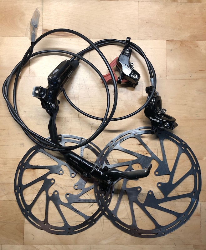 2018 SRAM Guide Ultimate Brake Set + Rotors For Sale