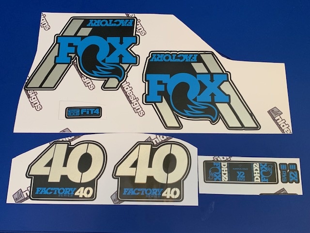 2018 Fox 40 Factory decals For Sale