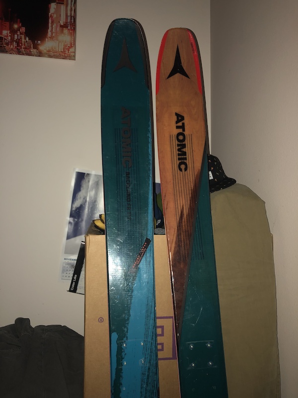 2018 Atomic backland fr 117 186cm skis For Sale