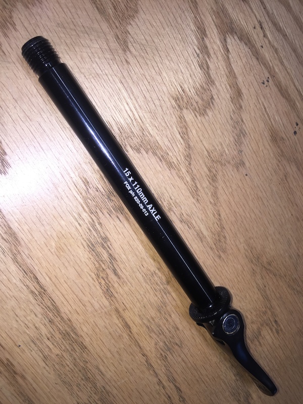 2019 Fox Boost (15x110mm) Thru Axle 820-09-013 For Sale