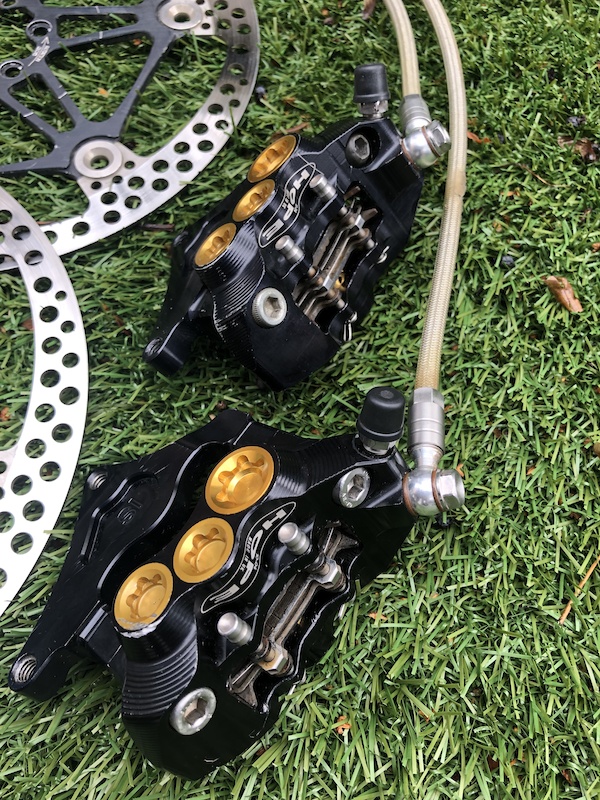 Hope Mono 6 Ti Brake Set For Sale