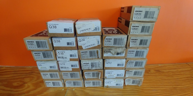Yakima Q clips various sizings For Sale