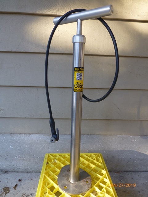 Bike Fixation High Security Floor Pump For Sale
