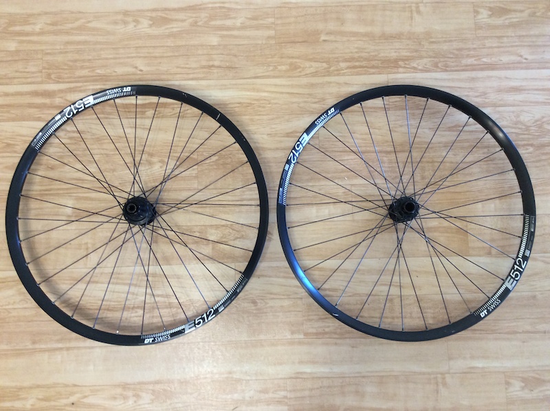 2018 Price drop Dt Swiss ex512 rims Sram xo hubs 32 hole For Sale