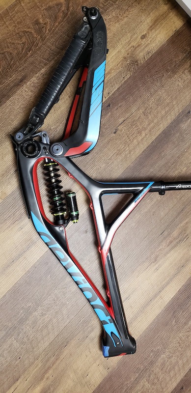 2017 Devinci Wilson Carbon frame - DVO, headset, extras For Sale