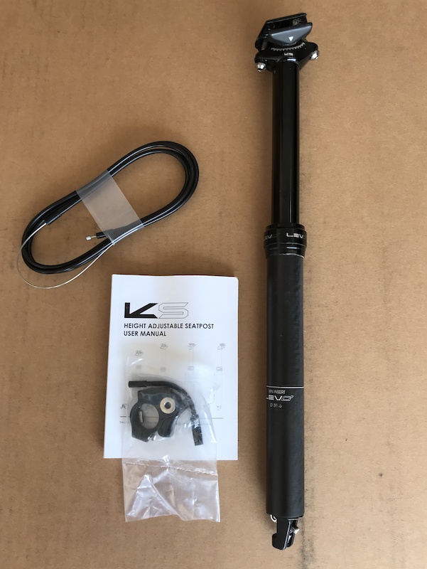 2019 KS Lev Ci Carbon 150mm / 31.6mm Dropper Post For Sale