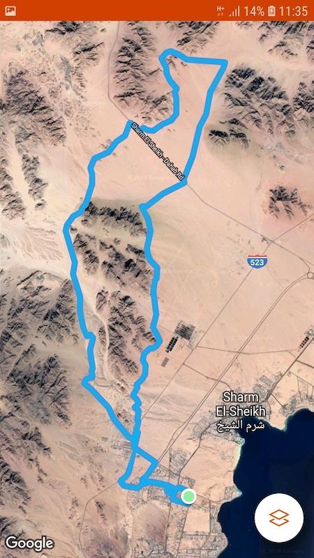 Ras Abu Gallum Multi Trail - Ras Sheitan, Nuweiba