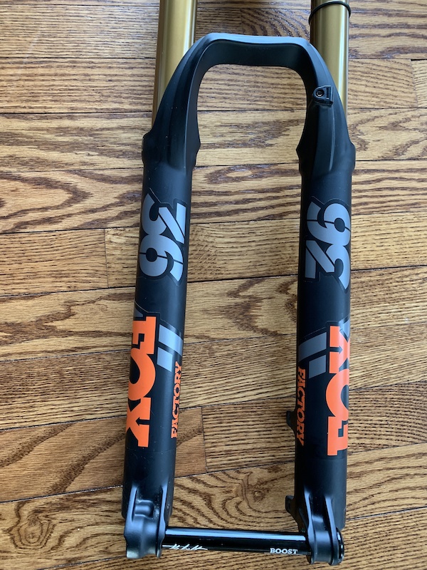 2019 Fox 36 Factory Fit 4 Damper 160mm Boost 51mm offset For Sale