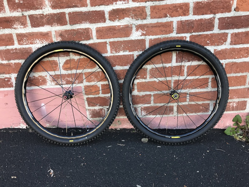 Mavic XA Elite Wheelset 15x110 and 142x12 For Sale