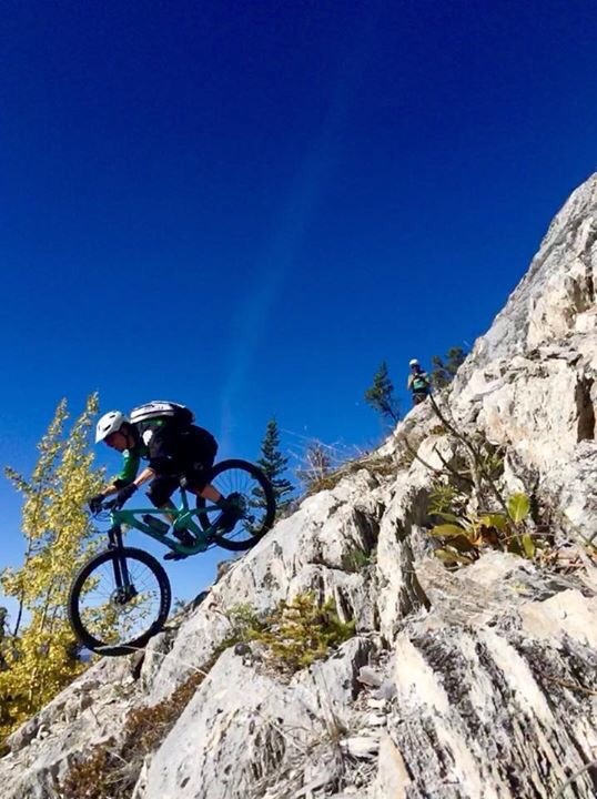 Gnar Wall Mountain Biking Trail - Whitehorse, Yukon