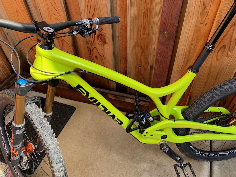 2016 Evil Insurgent frameset with as-new Fox 36 For Sale