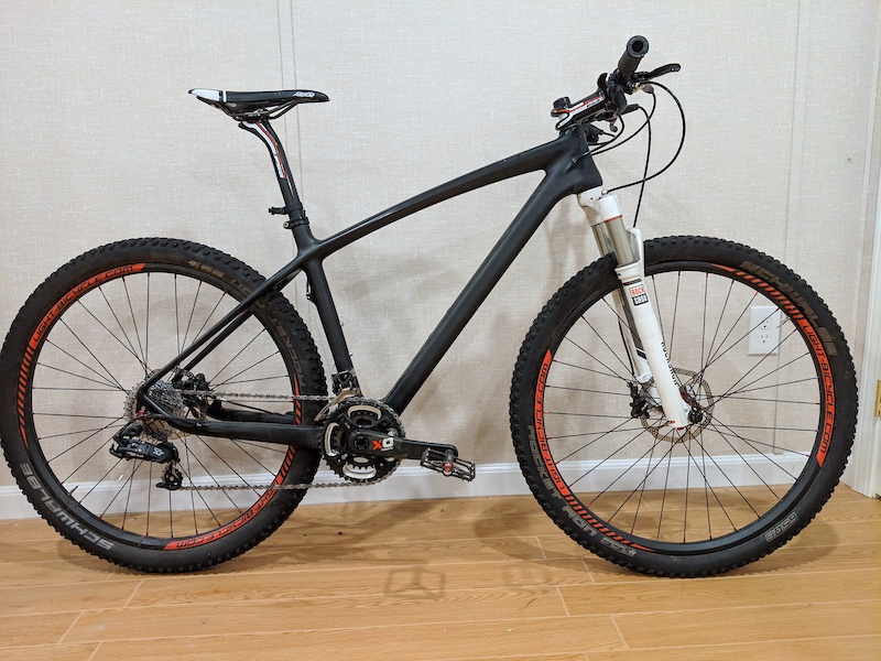 2012 Custom built Carbon Hardtail MTB - HF-FM136 For Sale