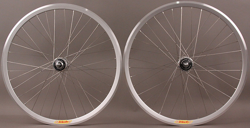 Velocity Deep V Shimano Dura Ace Track Bike Wheels For Sale