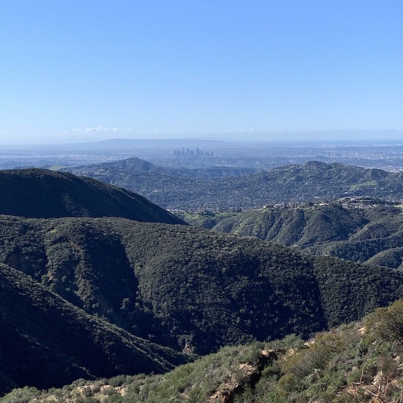 Brown Mountain Road Mountain Biking Trail - Altadena