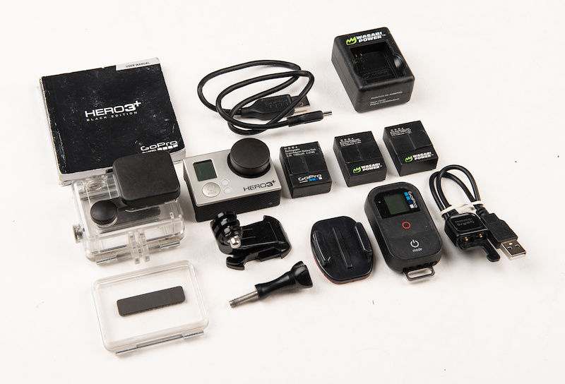 2015 GoPro Hero 3+ Black Edition bundle For Sale
