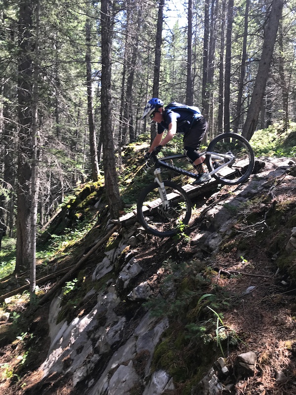 Lower Prospector Mountain Biking Trail - Exshaw, Alberta
