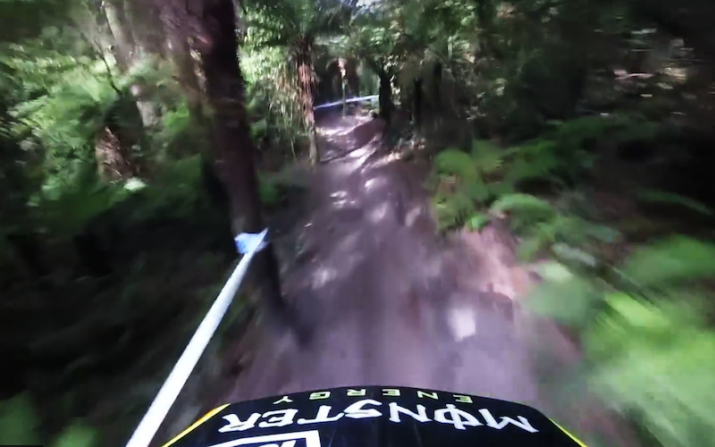 Video: Sam Hill POV - EWS Rotorua 2019 - Pinkbike
