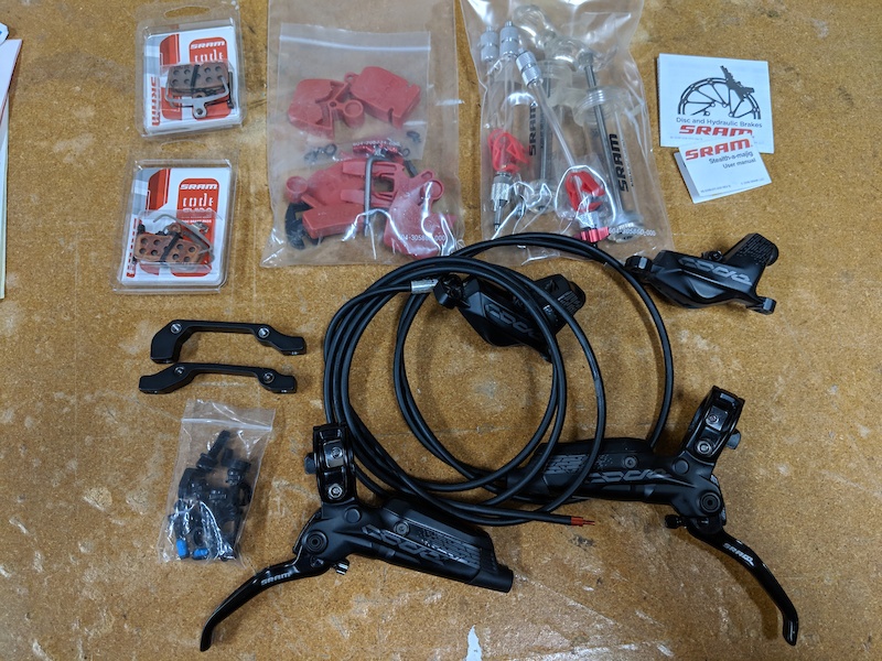 2019 SRAM Code R Brakes with extras For Sale