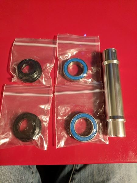 DT 240 15mm thru axle conversion kit For Sale