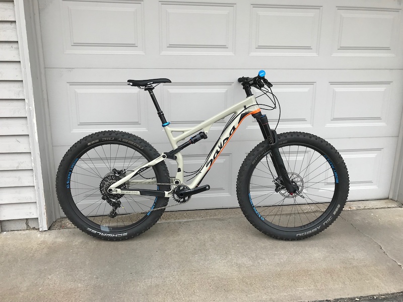 2017 Salsa Pony Rustler X01 27+, Carbon Wheels, Loaded For Sale