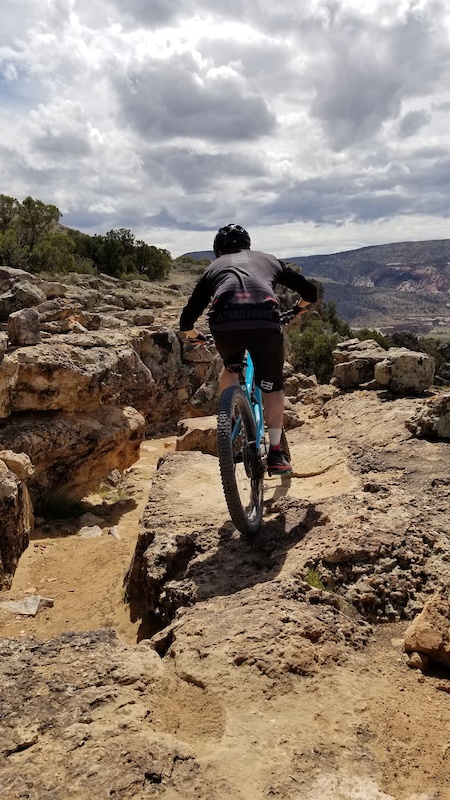 Mack Ridge (West) Mountain Biking Trail - Loma, Colorado