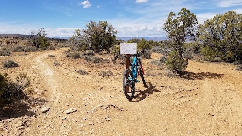 Mack Ridge Connector Mountain Biking Trail - Loma, CO