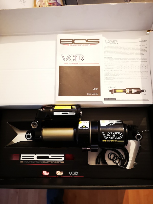 2017 Bos Void 2 Air Shock Downhill 222x67 PRICE DROP!!! For Sale