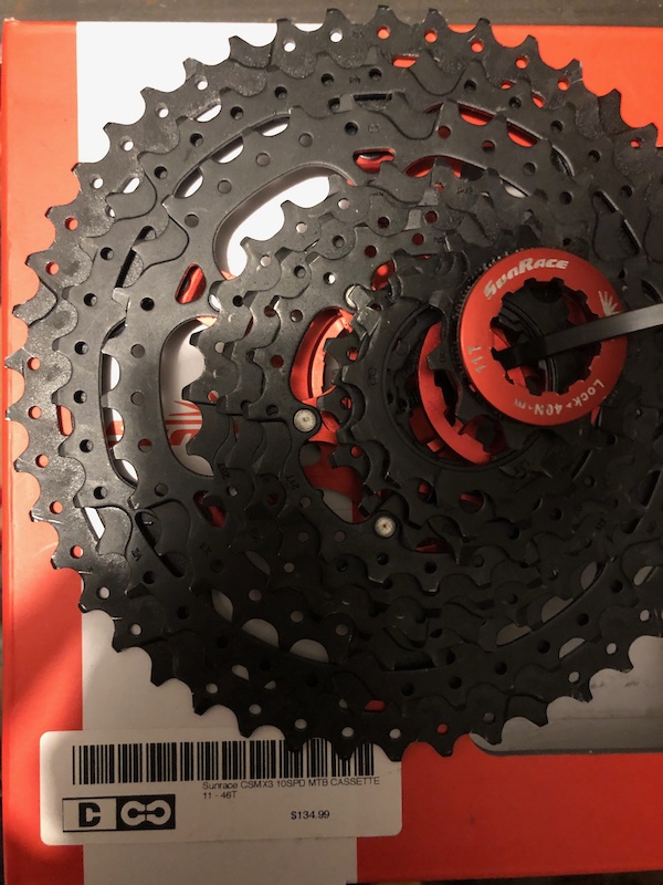 2018 Sunrace CSMX3 10SPD 11-46T Cassette For Sale