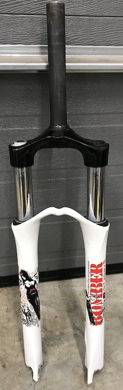 -2450- Marzocchi DJ3 Fork White 100mm For Sale