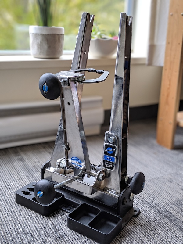 Park Tool TS 2.2 Professional Wheel Truing Stand +Base For Sale