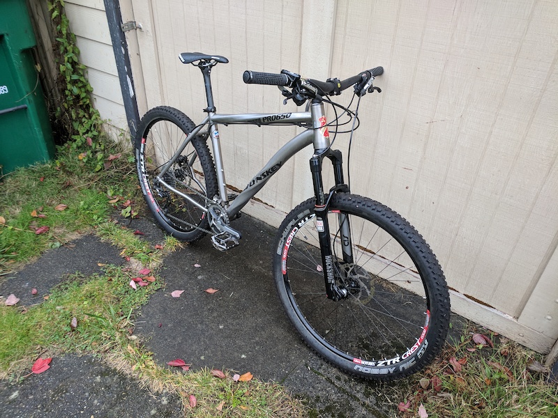 2014 Titanium Lynskey Pro Hardtail, Large, 650b For Sale