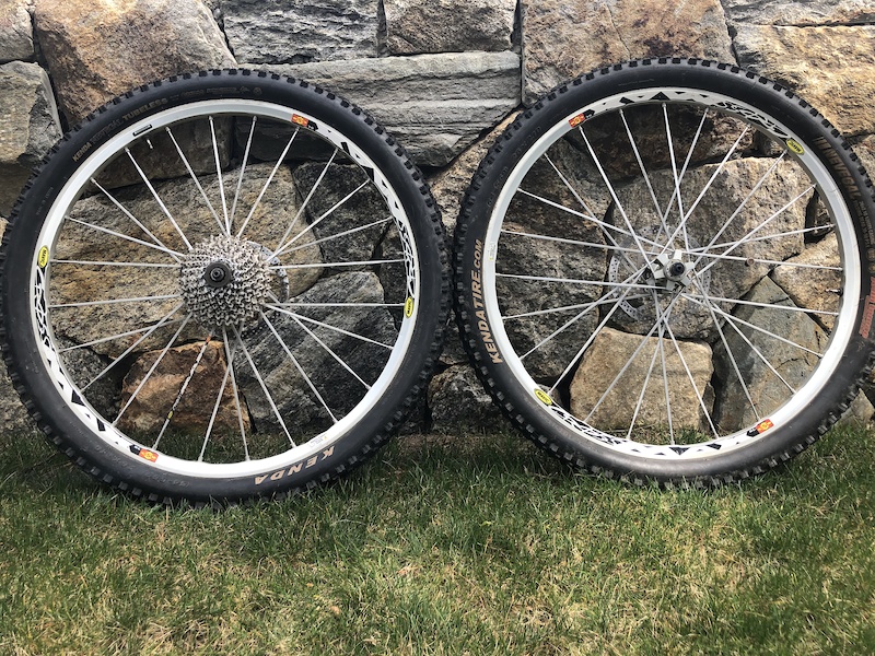 2005 26" Mavic Crossmax SL SSC with Tires, Tubeless ready. For Sale