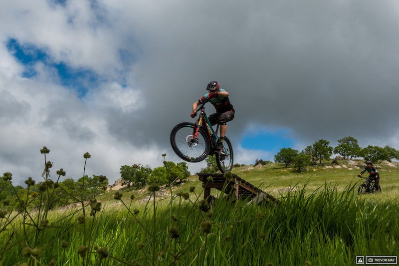 Down and Out Mountain Biking Trail - Merced, California