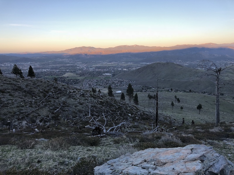 Ash Canyon to Kings Canyon Trail Mountain Biking Trail - Carson City