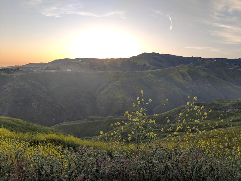 Corral Fall Line Mountain Biking Trail - Malibu, CA