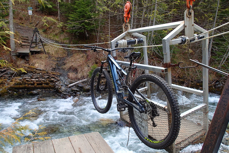 Galena Trail Cable Car Crossing POI | Trailforks